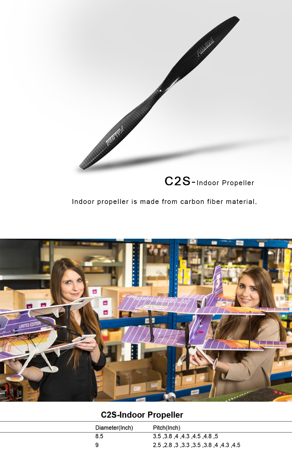 C2S - Electric-Fixed Wing-Products - FALCON